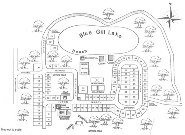 Bluegill Lake Family Camping Resort - Mecosta, MI - RV Parks - RVPoints.com