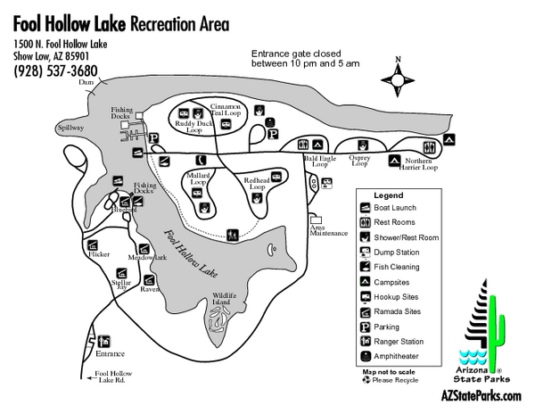 Fool Hollow Lake - Show Low, AZ - RV Parks - RVPoints.com
