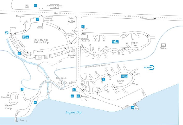 Sequim Bay State Park - Sequim, WA - Washington State Parks - RVPoints.com