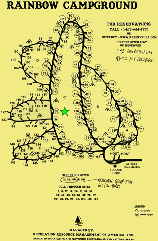 Rainbow Campground Apache-Sitgreaves National Forest - Springerville ...