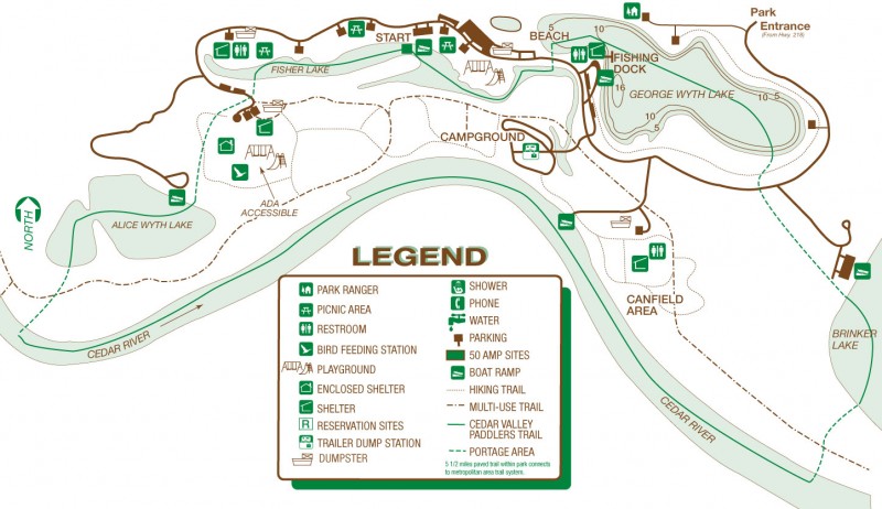 George Wyth State Park - Waterloo, IA - Iowa State Parks - RVPoints.com