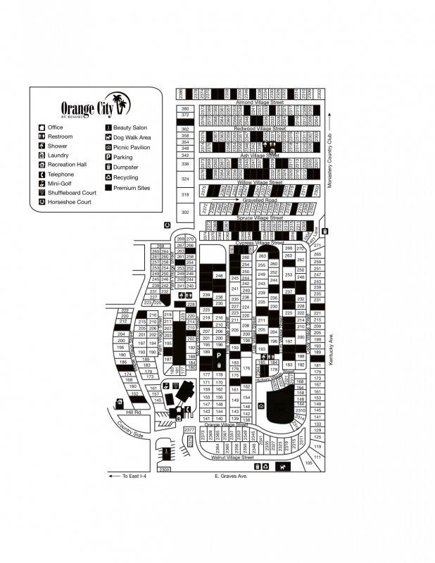 Orange City RV Resort - Orange City, FL - Sun Resorts - RVPoints.com