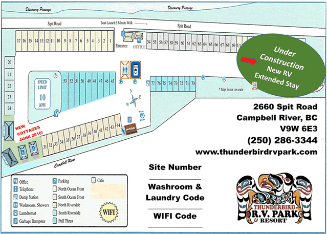 Thunderbird RV Park & Resort - Campbell River, BC - RV Parks - RVPoints.com