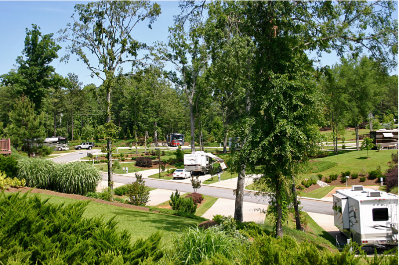 Lake Greenwood Motorcoach Resort - Cross Hill, SC - RV Parks - RVPoints.com