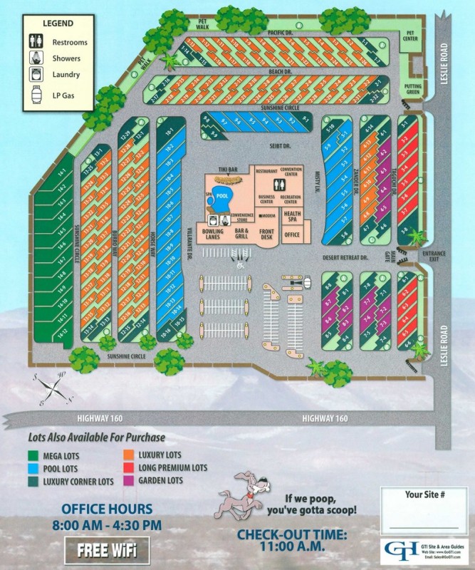Nevada Treasure RV Resort - Pahrump, NV - RV Parks - RVPoints.com