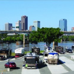 Downtown Riverside RV Park - North Little Rock, AR - County / City ...